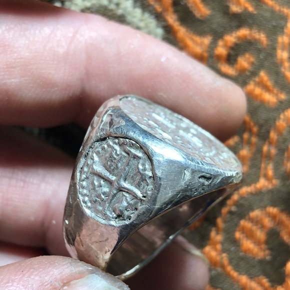 Accessories | Doubloon Ring Solid Sterling Silver Made In Usa | Poshmark